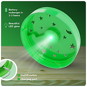 Light-Up Terrarium Kit for Kids - STEM Science Kits - Easter Gifts for Kids - Educational DIY Kids Toys for Boys & Girls - Crafts Projects Ideas for Ages 6 7 8-12 Year Old Age