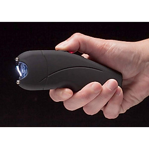 Nimrod's Wares Two Mace Stun Guns 2.4 Million Volts + LED Light + Cases Microfiber Cloth