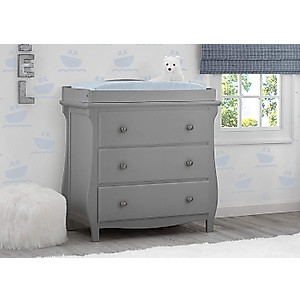 Delta Children Lancaster 3 Drawer Dresser with Changing Top