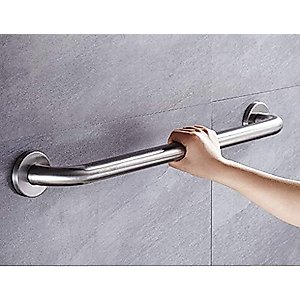 LETREM 304 Stainless Steel Shower Safety Grab Bar for Bathtubs, Toilets, Stair Railings,Kitchen, Surface Non-Slip Polishing Treatment/Elderly Disabled Bath Balance