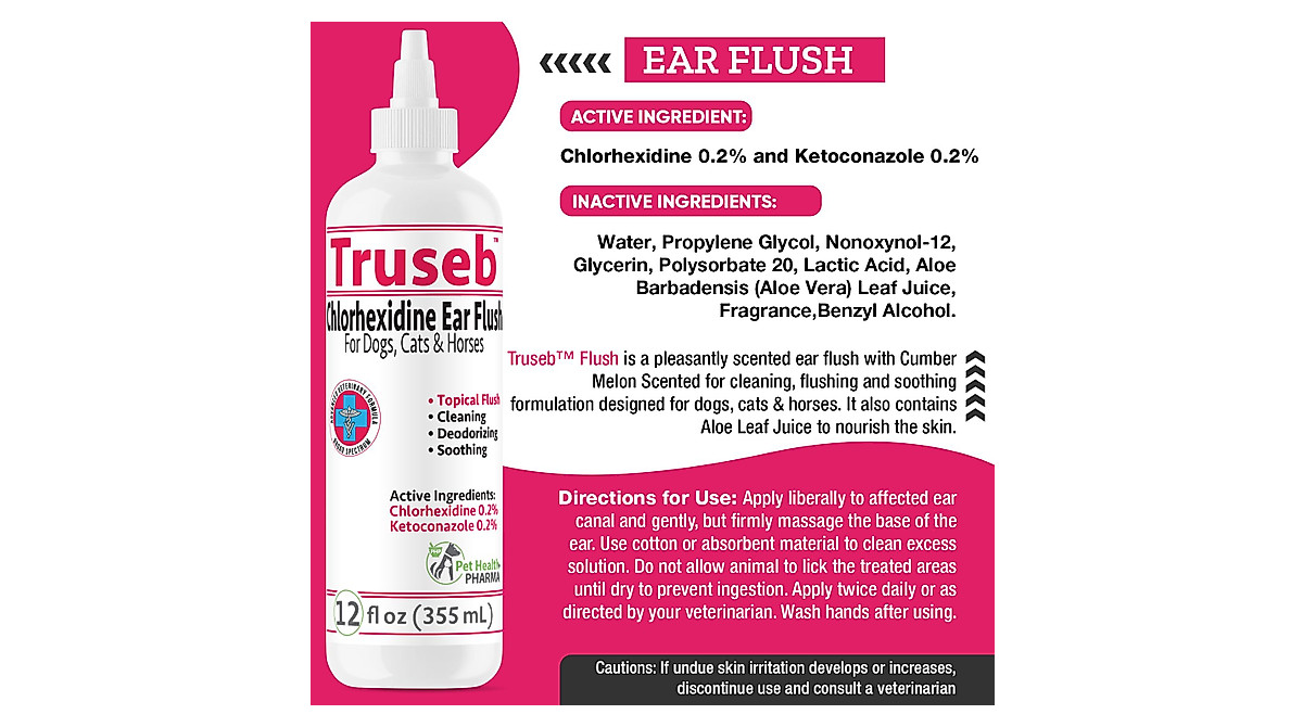 Vet-Strength Ear Flush for Dogs & Cats – Natural & Effective
