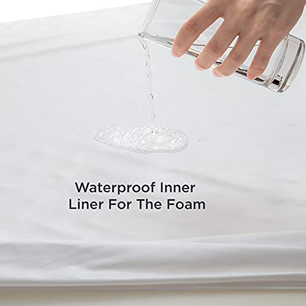 Bedsure Large Orthopedic Dog Bed for Large Dogs - Big Waterproof Dog Bed Large, Foam Sofa with Removable Washable Cover, Waterproof Lining and Nonskid Bottom Couch, Pet Bed