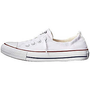 Converse Women's Shoreline Slip on Sneaker, Optical White, 8.5