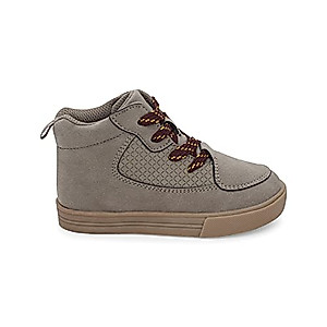 OshKosh B'Gosh Boy's Castle Fashion Boot, Taupe, 10 Toddler