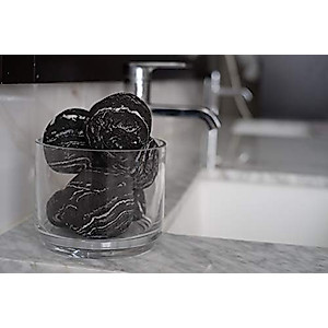 Chada Magic Rocks : Charcoal Air Deodorizer, No Chemicals,Activated Charcoal, Natural Room Odor Eliminator, Air Purifier, Neutralizer, Absorb Smoke Smell, 420 g, set of 4 rocks