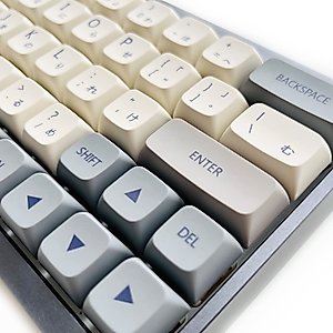 XDK Custom Keycaps 120 Keys(PBT XDA Dye-Sub) Enlightenment Japanese Keycap Set