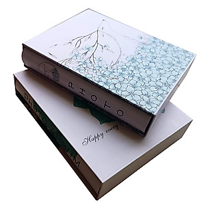 TOTOCAN 4X6 Photo Album Pack of 2, Each Picture Album Holds Up to 200 4x6 Photos, Total 400 Photos,Family - Travel - Baby Photo Album (Flower and Deer)