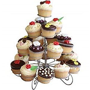 Charmed 4 Tier Cupcake Stand Holds 23 Cupcakes