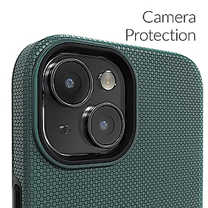 Crave Dual Guard for iPhone 14, Shockproof Protection Dual Layer Case for Apple iPhone 14 (6.1") - Forest Green