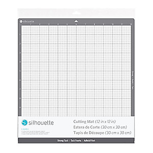 Silhouette Cameo 4 Mat Variety Pack Includes (1) 24 inch mat, (1) 12 inch Standard Mat,(1) 12 inch Strong Mat, (1) 12 inch Light Hold Mat and Free Bonus Designs