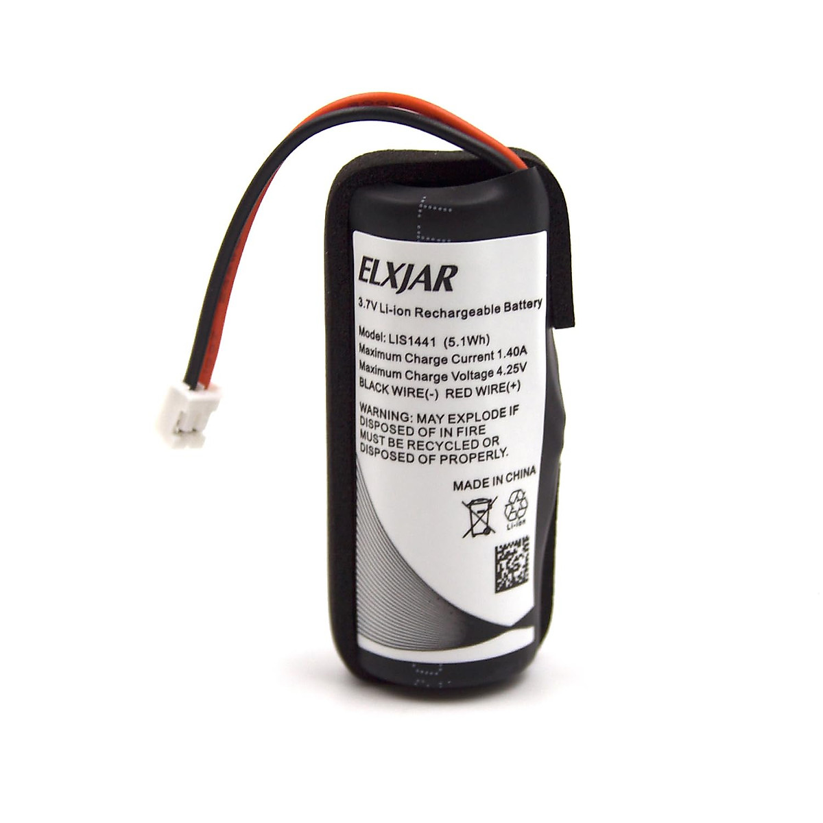 elxjar (2-Pack) 3.7V 1380mAh Extended LIS1441, LIP1450 Battery Replacement for Sony PS3 Playstation 3 Move Motion Controller CECH-ZCM1E, CECH-ZCM1U