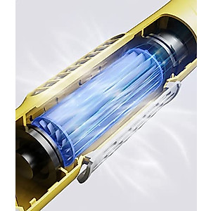 Howkes Portable Neck Fan, Hands Free Bladeless Fan, 2000 mAh Battery Operated Wearable Personal Fan, Leafless, Rechargeable,USB Charging Personal Fan,Strong Wind Neck Fan,3 Speeds-(Blue,White)