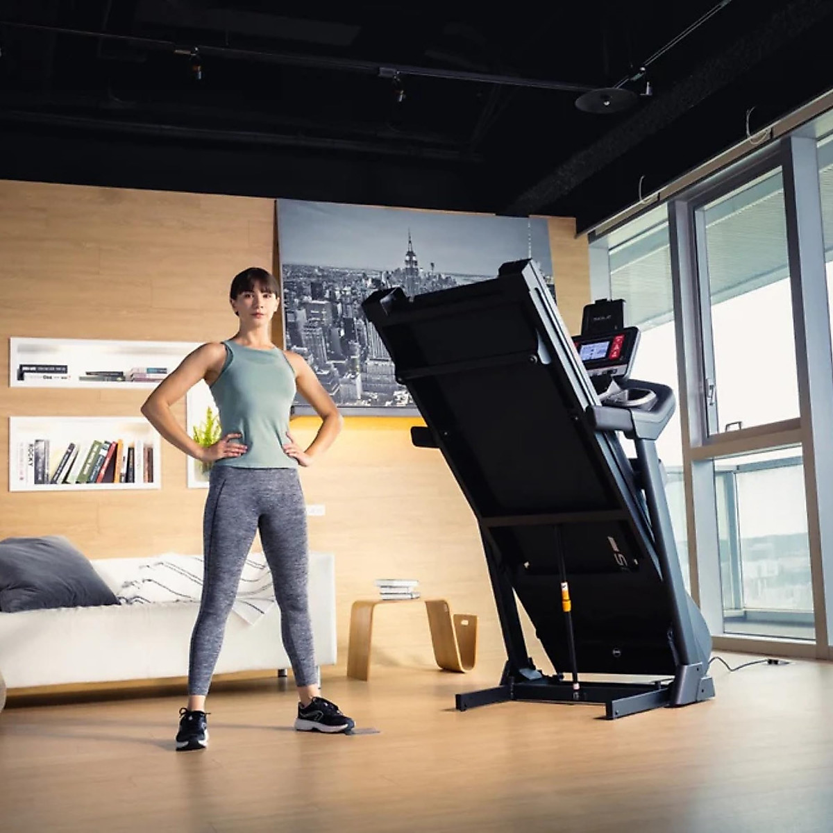 Sole Treadmill F63, Foldable Treadmills for Home Use, Bluetooth, Wide Speed Range, Treadmill Foldable, Treadmills for Home with Incline, Home Exercise Treadmill (Sole F63)