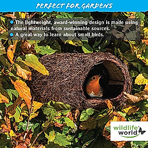 Wildlife World Simon King Secret Nester Bird Habitat Roosting Pocket