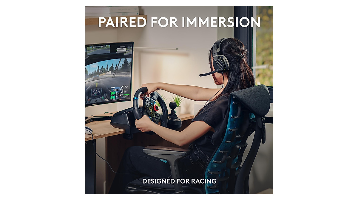 Logitech G29 Wheel & ASTRO A10 Headset for PS5, PC