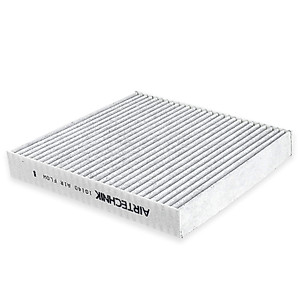 AirTechnik CF10140 Cabin Air Filter w/Activated Carbon | Fits Infiniti FX35, FX45, G35, Mitsubishi Eclipse, Lancer, Outlander, Nissan Altima, Maxima, Murano, Sentra, X-Trail - 27277-4M400