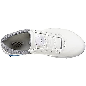 ECCO Women's G 3 BOA Gore-TEX Waterproof Golf Shoe, White, 7-7. 5