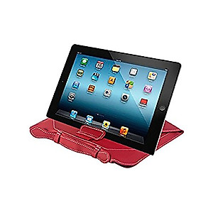 Encore, 10" Sleeve Bag with Stand (Red). Help Kids Carry iPad & Tablet. Tablet Carrying Bag Travel Bag Protection Stand.