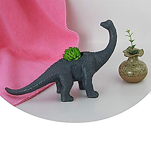 Cabilock 1 Pc Home Decoration Desk Topper Mini Pots Statue Decor Ceramic Plant Pot Mini Succulent Plants Decor Flower Pots Succulent Plant Holder Simulation Brachiosaurus Vase Household