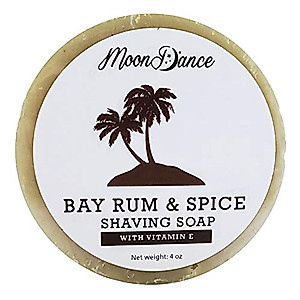 MoonDance Shave Soap (Bay Rum)