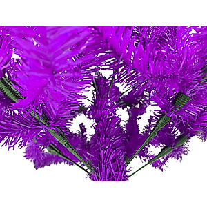 Tree Buddees Purple Halloween/Christmas Tree 4 Feet Tall Decoration