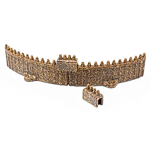 Palisades Fences Kit - Mini Dungeon Castle Cavern Terrain for RPGs, Dungeons & Dragons (DND), Pathfinder, War Gaming, and More! by DCD (34+pcs, 7ft 8in)