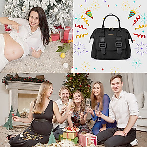 Breast Pump Bag for Working Moms, Mini Diaper Bag for Wearable Pumps - Breastpump Bags Pouch, Hands Free Breast Pump Storage Bag for Pumping Bag, Diaper Bag or Handbag