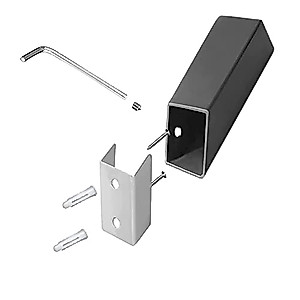 YJ YANJUN Black Towel Hooks for Bathroom 4 Pack Wall Mounted Stainless Steel Robe Coat Hook for Bath Kitchen Backpack Hooks Matte Black