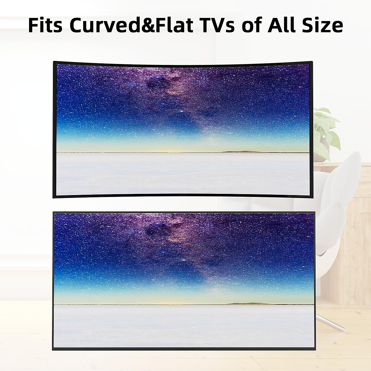 HOME VISION TV Mount Screws - Complete with M4, M5, M6, and M8 TV Mounting Hardware Kit Set, Washers, and Spacers Included Fit Most TVs up to 100 inch