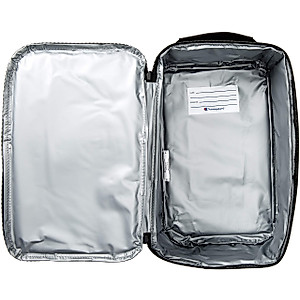 Champion unisex child Chow Lunch Kit Kid s Backpack, Black, Youth Size US