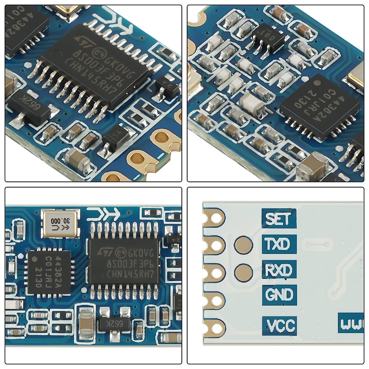 HC-12 433Mhz SI4463/SI4438 Wireless Serial Port Module 1000M Replace Bluetooth with Antenna