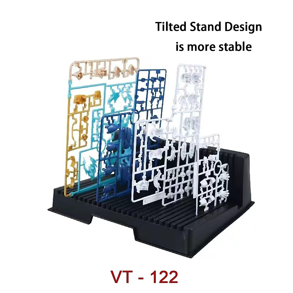HOILUEYO DIY Model Shelf Stand, Plastic Parts Shelf, Placing Rack,Model Shelf,Placing Rack,Suitable for Many Types Making Accessories of Action Figures