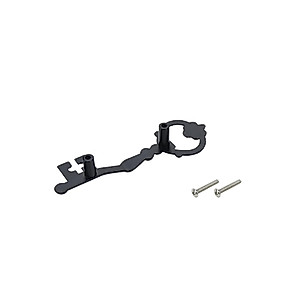 Pastlla 5Pcs Metal Antique Key Shaped Pull Handle Vintage Pull Handles for Cabinet Drawer Dresser Door Handle Cupboard Wardrobe Furniture with Screws, Black