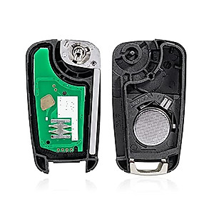 Key Fob Keyless Entry Remote Replacement for Chevy Malibu Cruze Sonic Camaro Equinox Impala GMC Terrain Buick Lacrosse Regal Verano Encore and Other Vehicles That Use FCC: OHT01060512