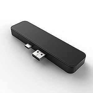 HUB Converter 2 to 5 Inline Docking Station Splitter Multifunctional Hub for Gaming Console