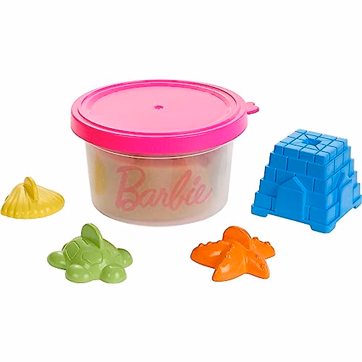 Barbie Dreamhouse Adventures Chelsea Doll & Tiki Hut Playset with Moldable Sand, Hammock & Accessories, Blonde Small Doll