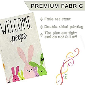 Easter Garden Flag Easter Flag Easter Garden Flags 12x18 Double Sided Easter Flags Garden Easter Flag Garden Easter Garden Flags Easter Spring Garden Flag Easter Garden Flag Double Sided Easter