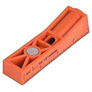 NDNCZDHC Woodworking Oblique Hole Locator Positioning Drill Guide Set Pocket Hole Jig Kit