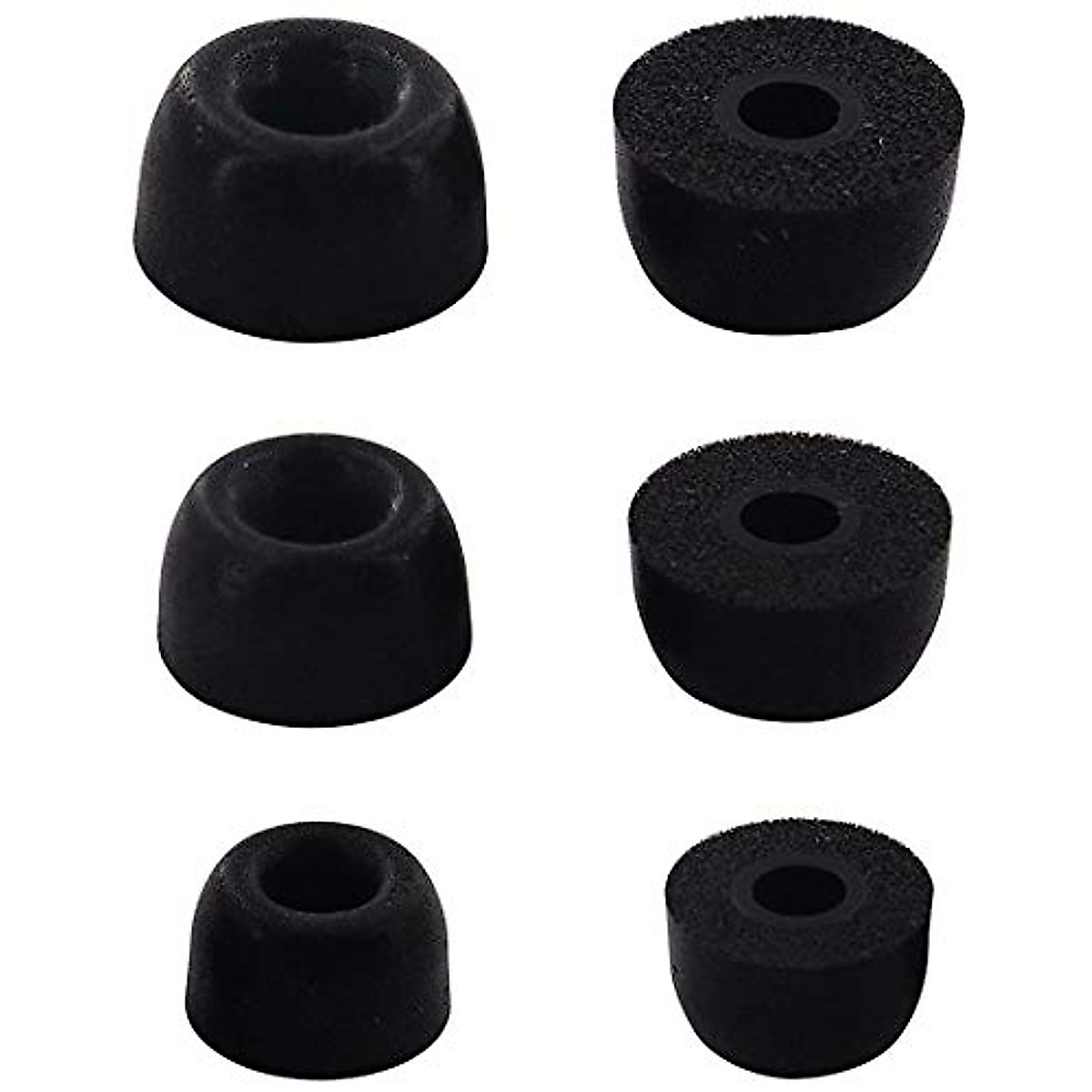 Rayker Foam Eartips Replacement for Jabra Elite 65t Active 75t Headphone, Small/Medium/Large 3 Sizes Soft Foam Ear Tips Earbud Covers for Jabra Elite/Active 65t 75t, 3 Pairs, SML