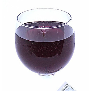 Merlot Scented Wine Candle in Glass 100+ Hours Made in USA by The Gel Candle Company