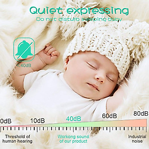 MUOCOBU Electric Breast Pump, Breast Pump Electric Breastfeeding Pump 3 Modes 10 Levels Dual Rechargeable Nursing Double Breast Milk Pump Massage with Touchscreen LED BPA Free