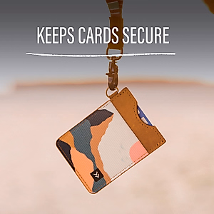 Thread Wallets Ultra Slim Card Holder Wallet - Slim Wallet for Women & Men - Minimalist Wallets for Women - Small Wallet for Women & Men - Modern Credit Card Organizer Mini Wallet (Views)