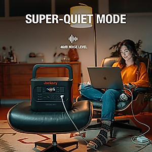 Jackery Explorer 1000 Pro Portable Power Station, Solar Generator with 1002Wh, 2x100W PD Ports, 1.8H to Full Charge, Compatible with SolarSagas, for Outdoor RV, Camping, Emergencies (Renewed)