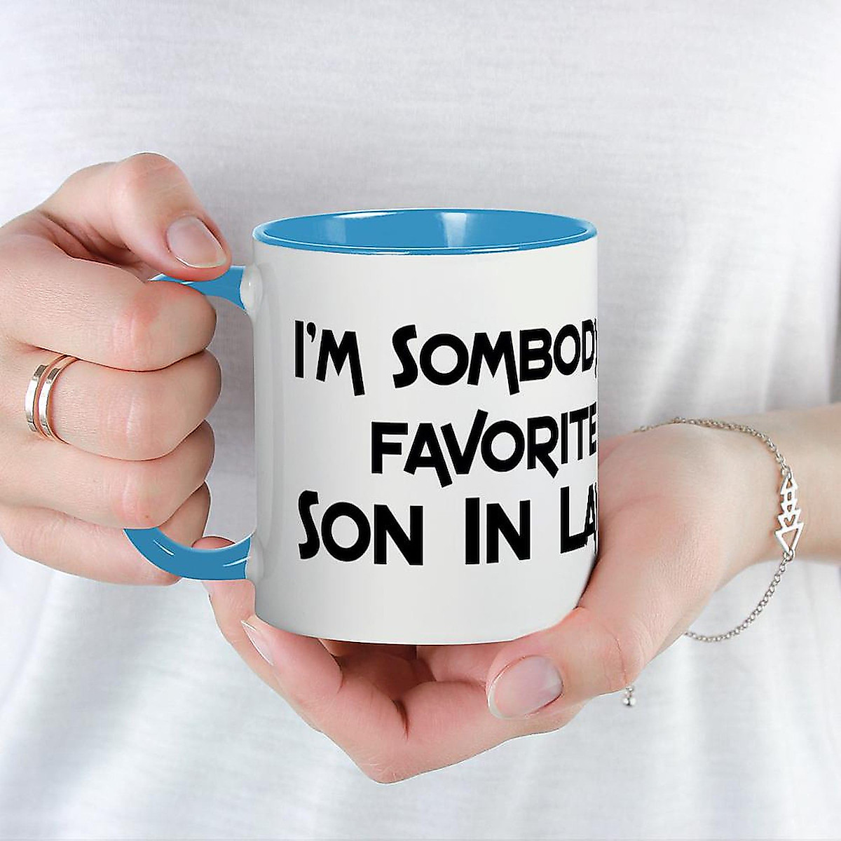 CafePress Favorite Son In Law Mug Ceramic Coffee Mug, Tea Cup 11 oz