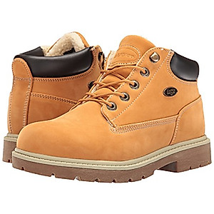 Lugz Women's Drifter Fleece LX Boot, golden wheat/cream/bark/gum, 8.5 M US