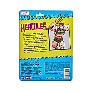 Classic Marvel Legends Hercules 6-Inch Action Figure, Multicolor, Standard size (F1138)