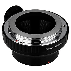 Fotodiox Lens Mount Adapter, Contax RF S Lens (aka Nikon RF Rangefinder S-series, Kiev 4) to Pentax Q-Series Camera, fits Pentax Q Mirrorless Cameras