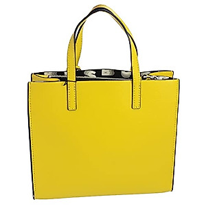 Marc Jacobs M0015685 Hot Spot Yellow With Silver Hardware Small Women's Top Handle/Shoulder Bag