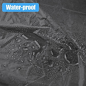 5PCS Painters Plastic Drop Cloth, 9x12 Feet Feet Plastic Painting Tarp Waterproof Plastic Cover Clear Tarp Plastic Sheeting for Painting for Couch Cover and Furniture Cover