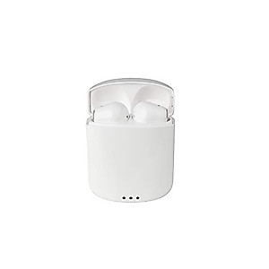 Altec Lansing MZX634 True Evo Air Wireless Earbuds with Wireless Charging Case | Durable Bluetooth Earbuds, Portable Charging Case, Long Battery Life, IPX-6 Protection from Sweat and Rain (White)
